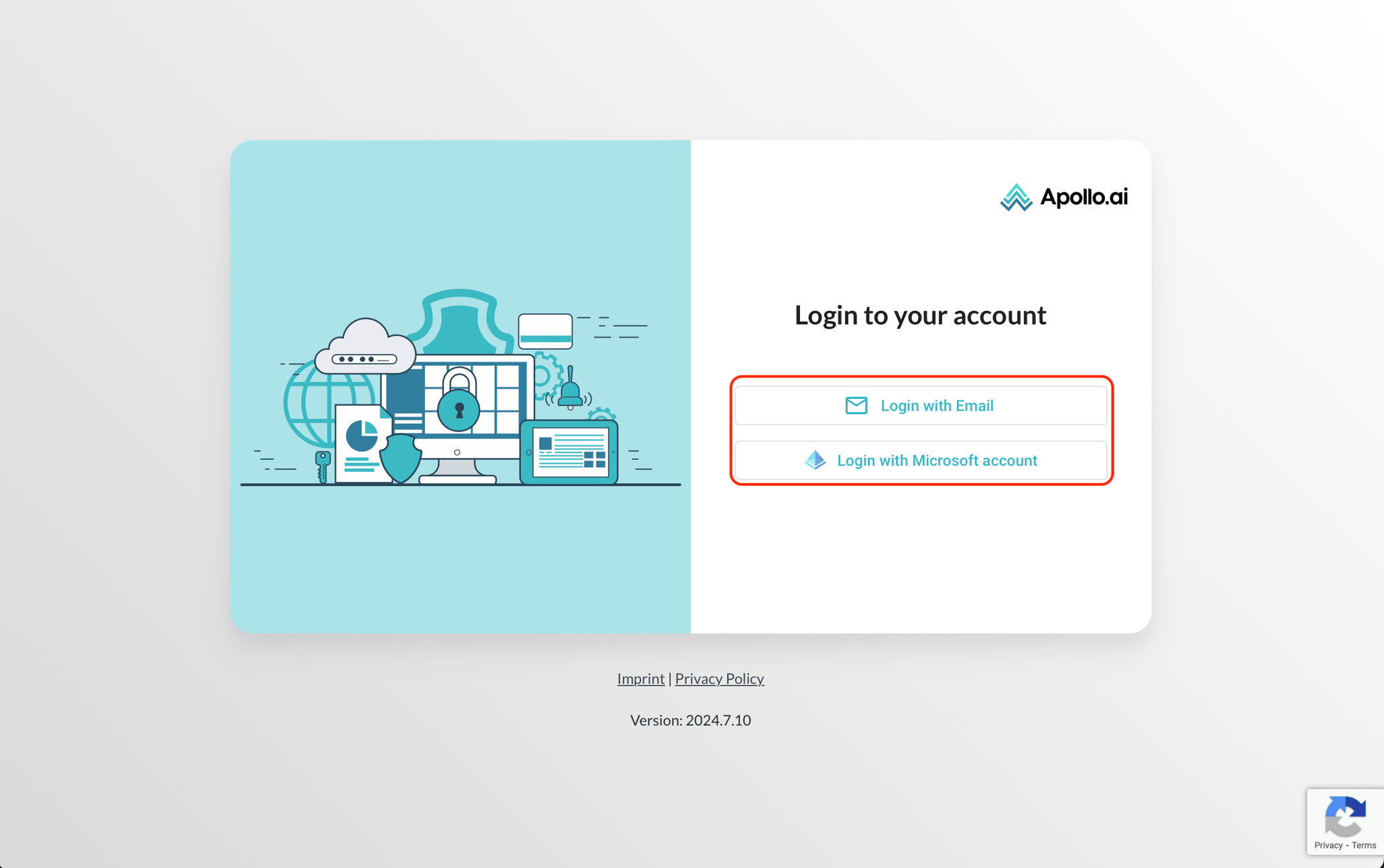 Getting started - Login